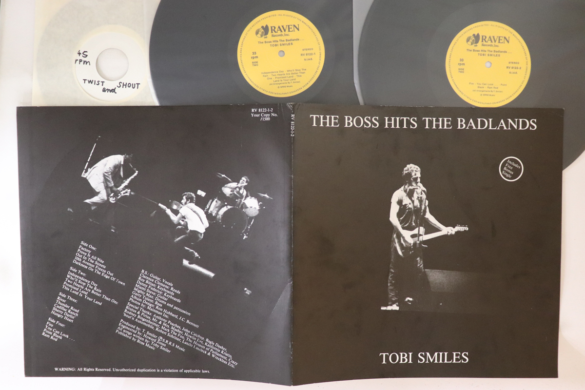 米2discs LP Bruce Springsteen Boss Hits The Badlands Tobi Smiles RV8122 ...