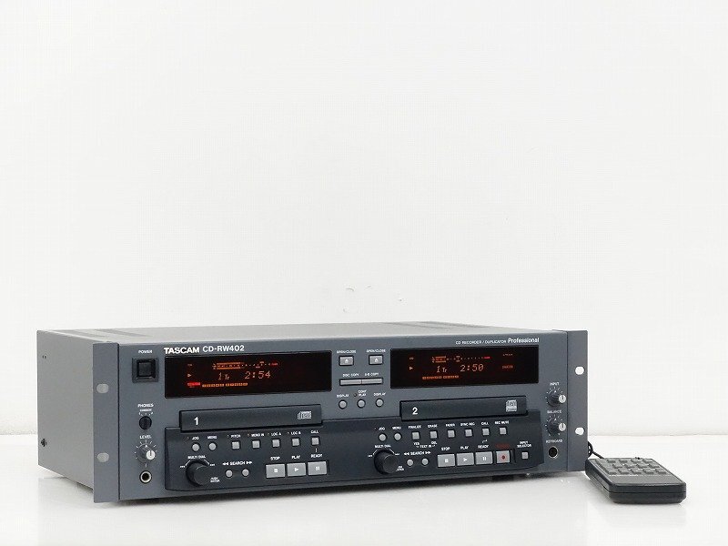 TASCAM CD-RW402 業務用 CDレコーダー デュプリケーター タスカム 026936004 /【Buyee】 Buyee ...