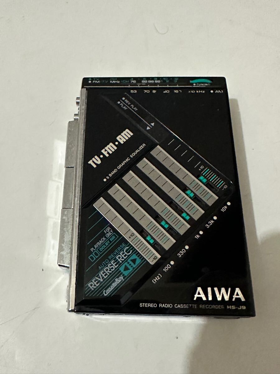 ジャンク AIWA HS-J9 カセットボーイ TV/AM/FM /【Buyee】 Buyee - Japanese Proxy Service | Buy from Japan!
