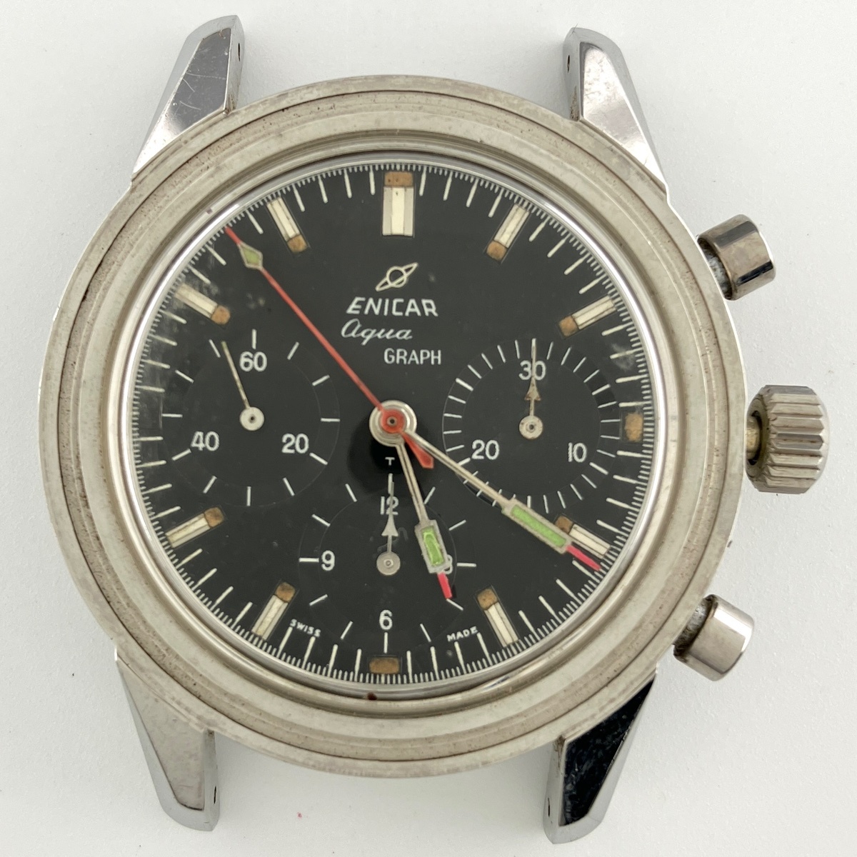 【ジャンク品】エニカ ENICAR aqua Graph アクアグラフ 072/002 バルジュー72 ケースのみ 腕時計 手巻き 【中古】 /【Buyee】 Buyee - Japanese ...