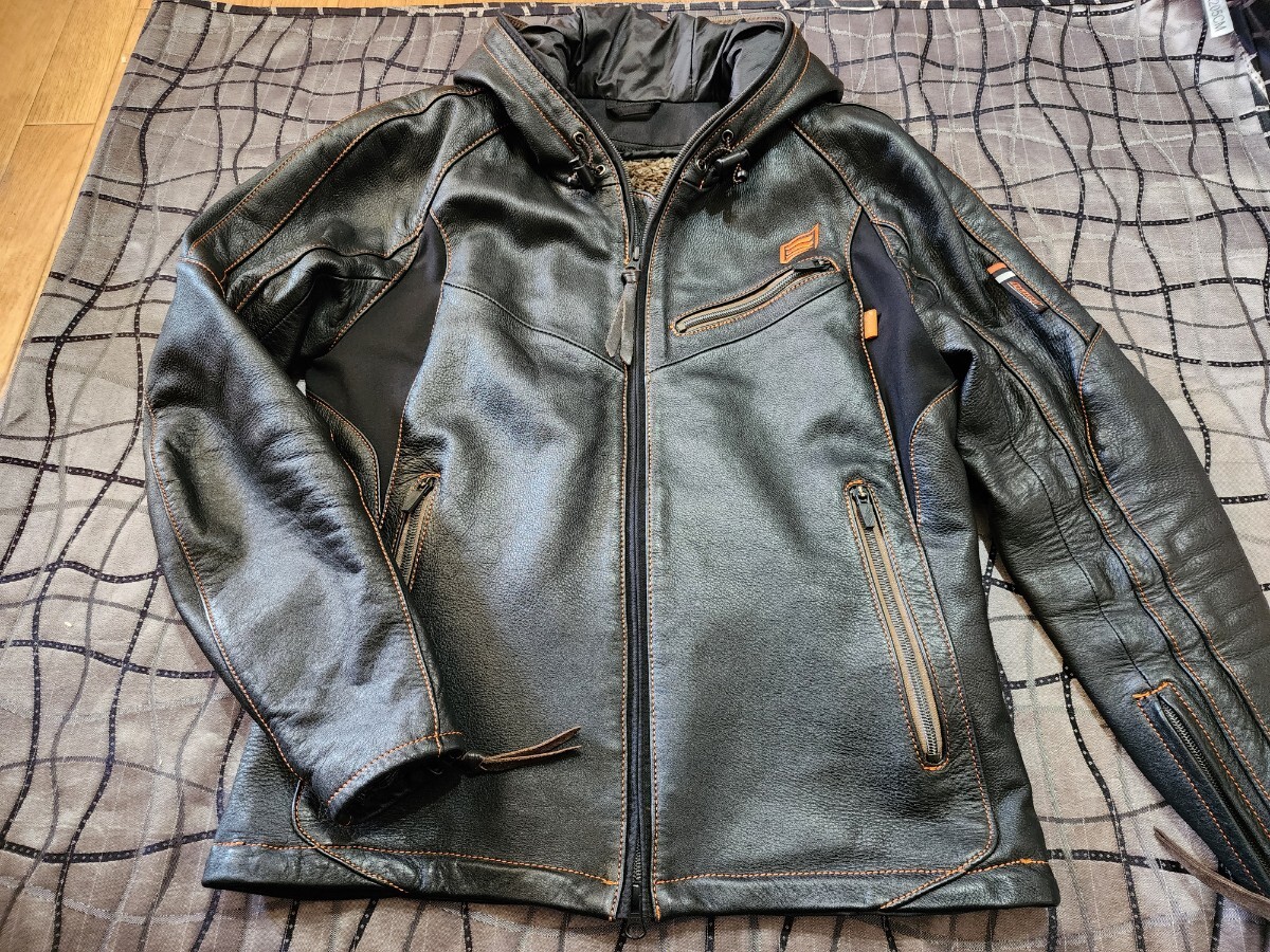【美品M】HYOD セルティス パンチングレザー HSL302DN CELTIS D3O ST-X Lite LEATHER JAC ¥80000 レザージャケット パーカー /【Buyee ...