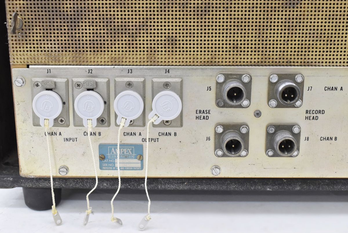 (921P 1002M1) 同梱不可 1円～ AMPEX アンペックス 354 マグネチックテープレコーダー オープンリールデッキ 一部 ...