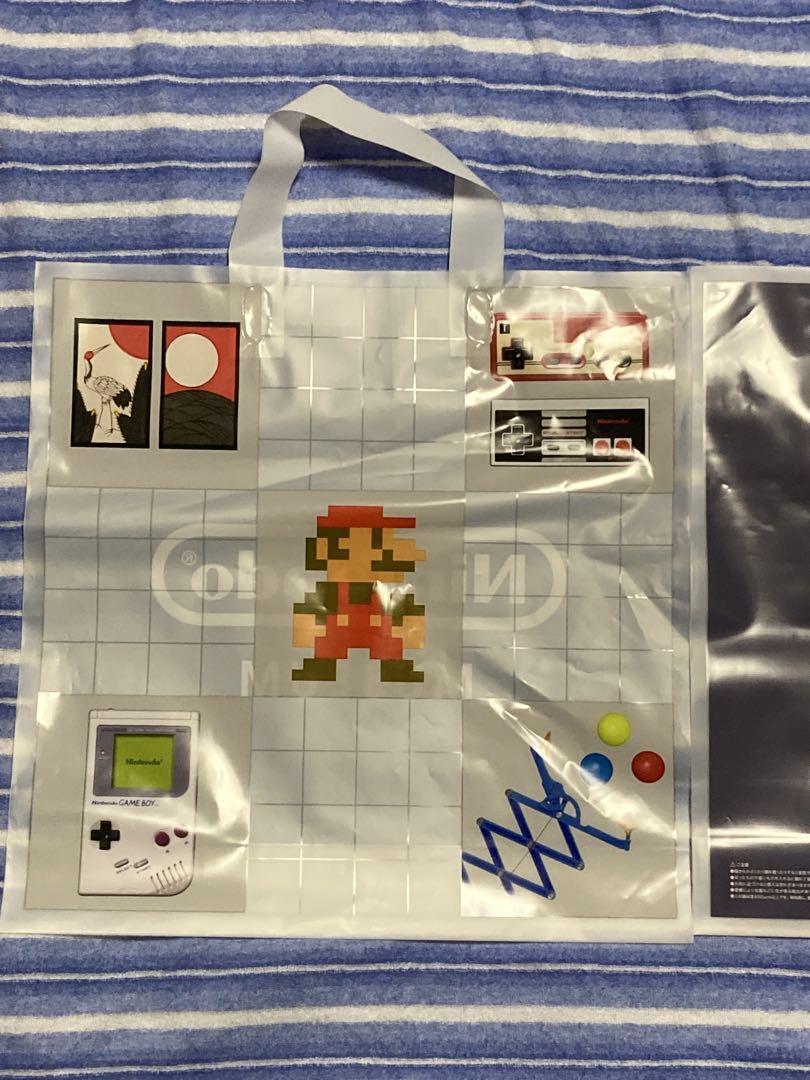 【非売品】ニンテンドーミュージアム ショッパー 2枚 お土産 袋 任天堂 京都 限定 nintendo museum グッズ/マリオ ...