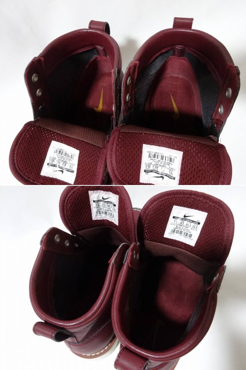 送料込 試着のみ 極美品★NIKE ACG KINGMAN 536742-667 25.5cm(US7.5)★ナイキ/赤茶/ブラウンレッド/スニーカー/軽量/男女兼用 /【Buyee】