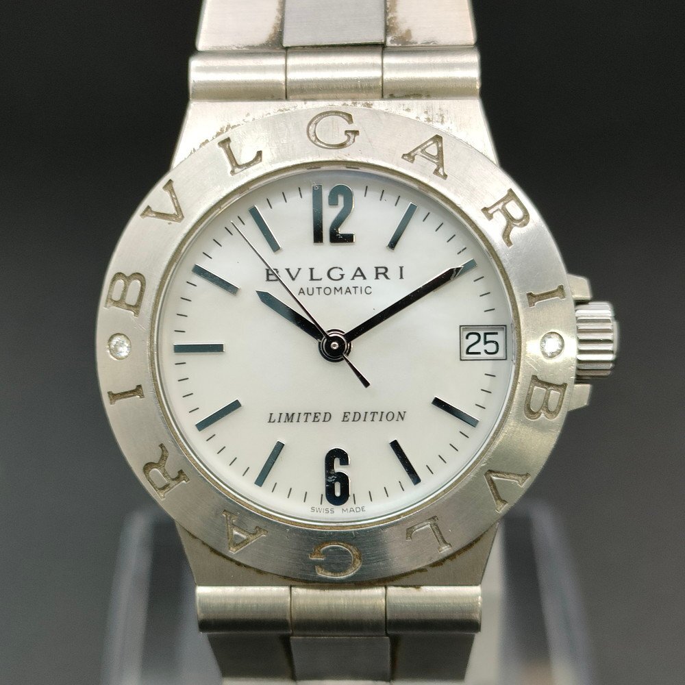 ブルガリ Bvlgari 腕時計 不動品 LCV29S（ディアゴノスポーツ 2Pダイヤ） レディース 3559657 /【Buyee】 Buyee - Japanese Proxy ...