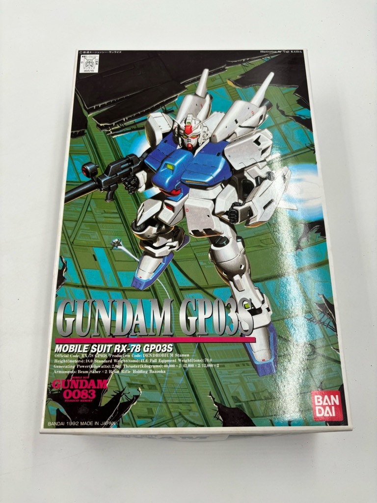 b-d409★未組立 バンダイ/BANDAI 機動戦士ガンダム0083 ガンダムRX-78 GP03S 試作3号機 1/144 プラモデル/ガンプラ /【Buyee】 Buyee ...