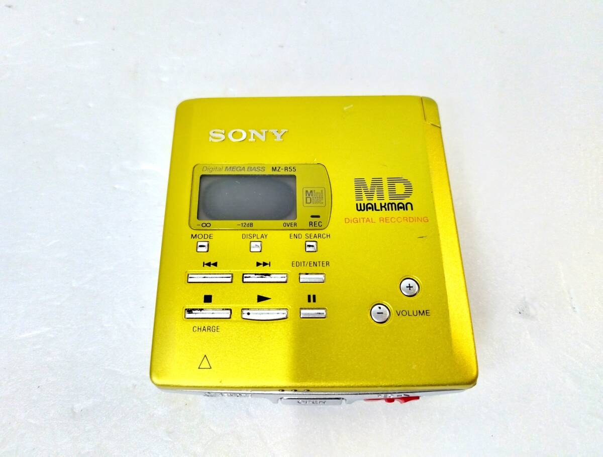 749 SONY MD WALKMAN MZ-R55 DIGITAL RECORDING ソニー MDウォークマン MDレコーダー MD ...