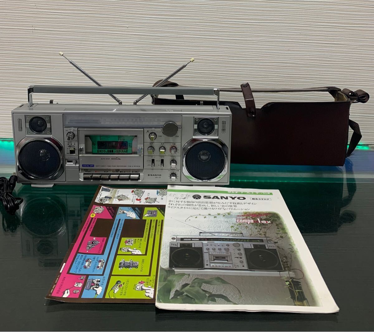 美品 SANYO 三洋 MR-V8 昭和レトロ ラジカセ 希少キャリングケース付動作品 /【Buyee】 Buyee - Japanese Proxy Service | Buy from ...