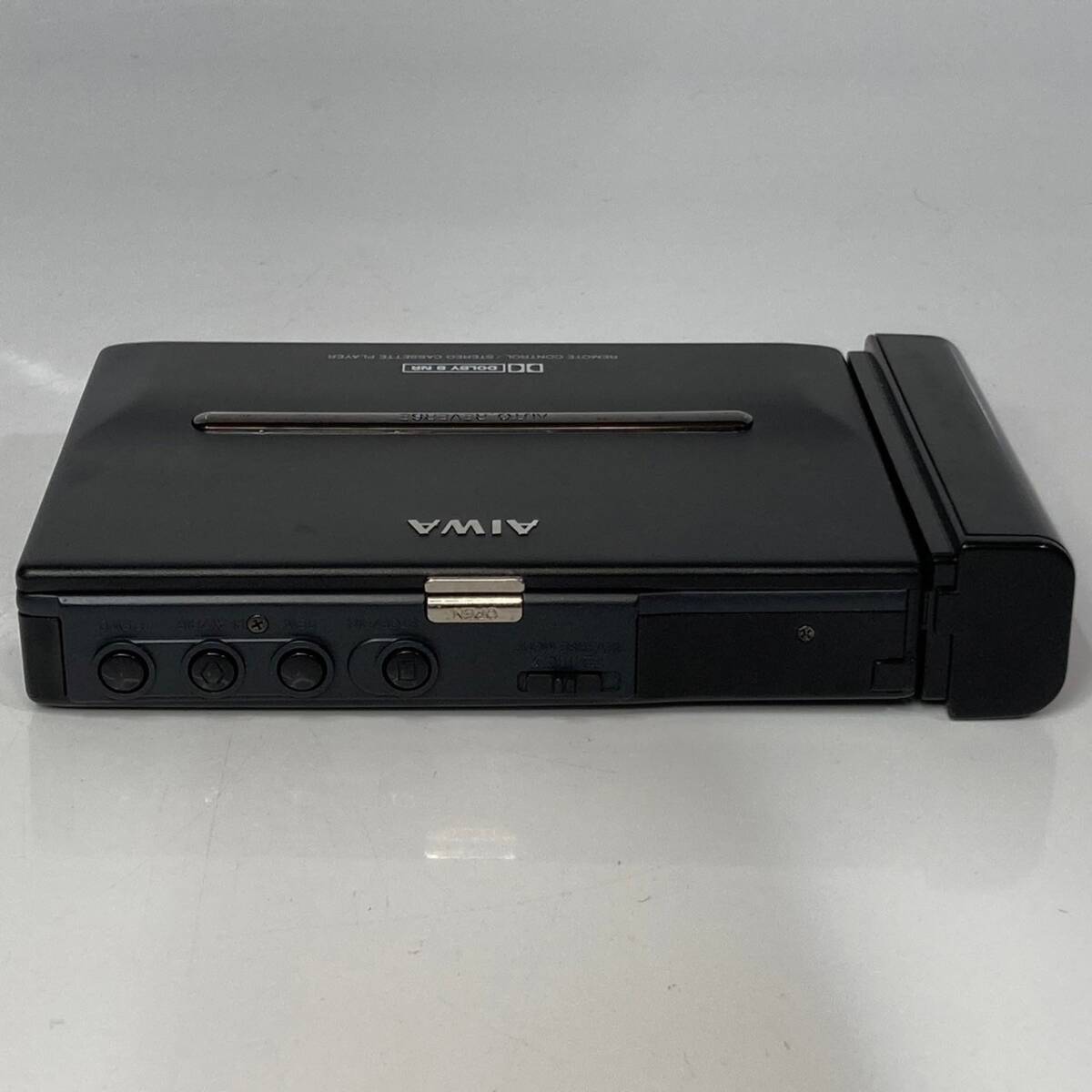 1円〜【動作未確認】 AIWA アイワ HS-PL55 ポータブルカセットプレイヤー カセットボーイ ウォークマン ブラック バッテリー装備 ...