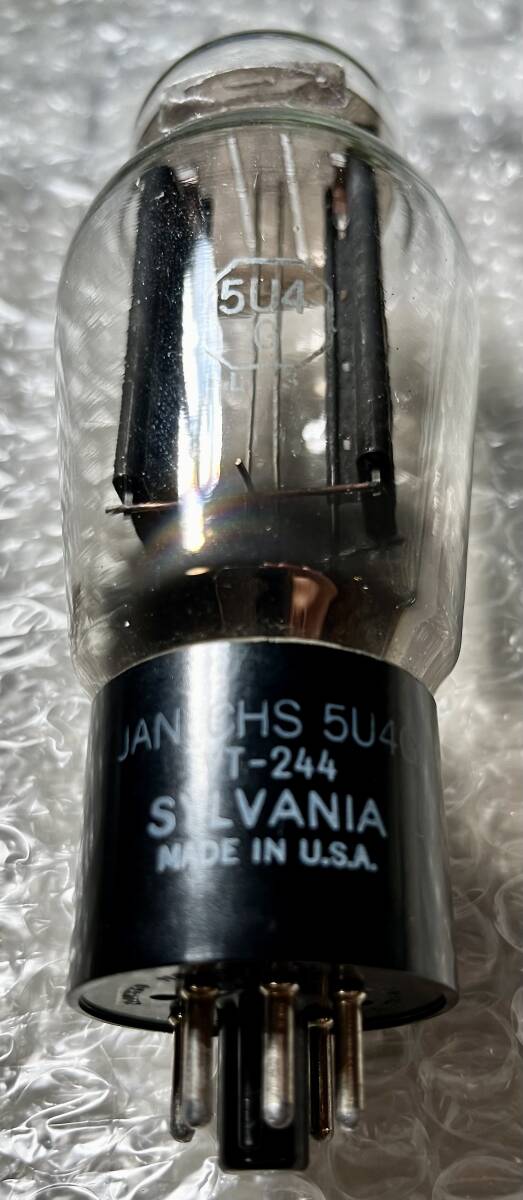 SYLVANIA シルバニア JAN軍用 5U4G VT-244 整流管 ② /【Buyee】