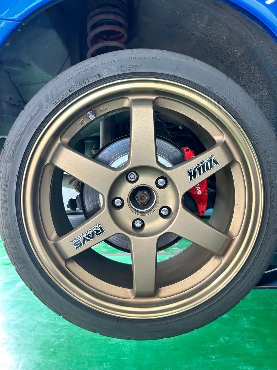 レイズ RAYS VOLK RACING VR TE37 18インチ PCD114.3 9.5j OF+35 2本 8.5j OF+30 2本 R34 /【Buyee】 Buyee ...