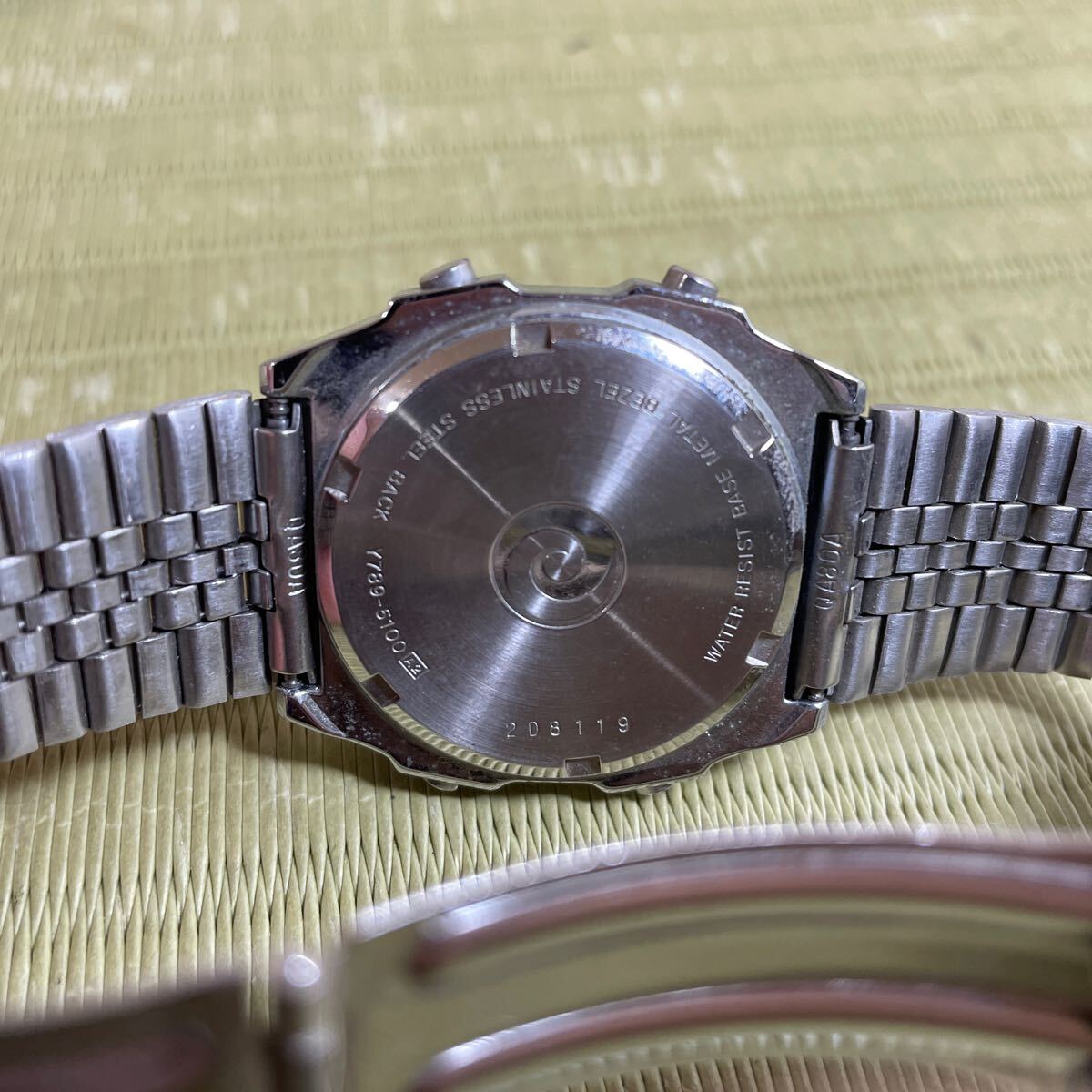 送料無料 セイコー アルバ SEIKO ALBA アラームクロノグラフ ALARM-CHRONOGRAPH デジタルクォーツ 100m防水 ...