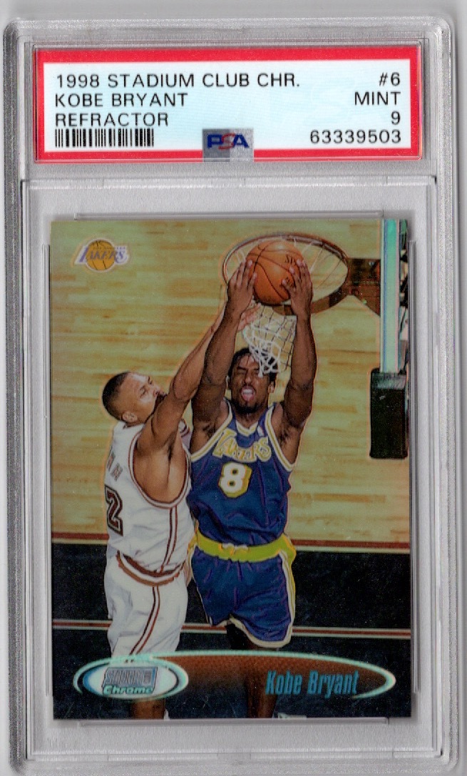 1998-99 Topps Stadium Club Chrome Refractors #SCC6 Kobe Bryant PSA 9 /【Buyee】 Buyee - Japanese ...