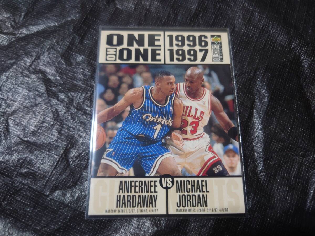 Anfernee Hardaway vs Michael Jordan 96-97 Upper Deck Collector’s Choice ...