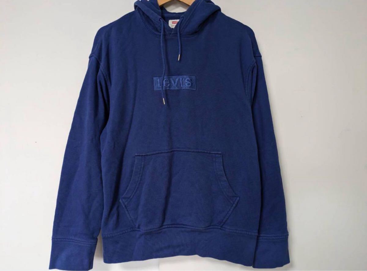 Levi’s Box Logo Sweat Hoodie Sweatshirt Supreme リーバイス ボックスロゴスウェットパーカー ...