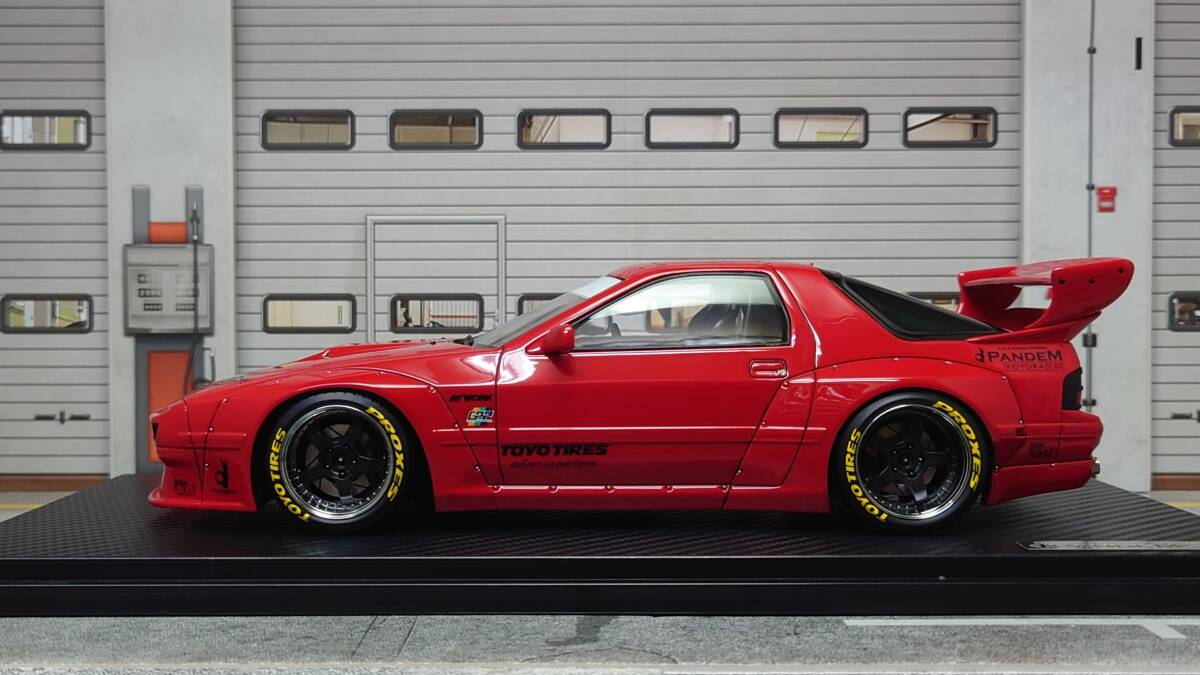 イグニッションモデル : IG2914 1/18 パンデム PANDEM RX-7 (FC3S) Red : ignition model /【Buyee】 Buyee - Japanese ...