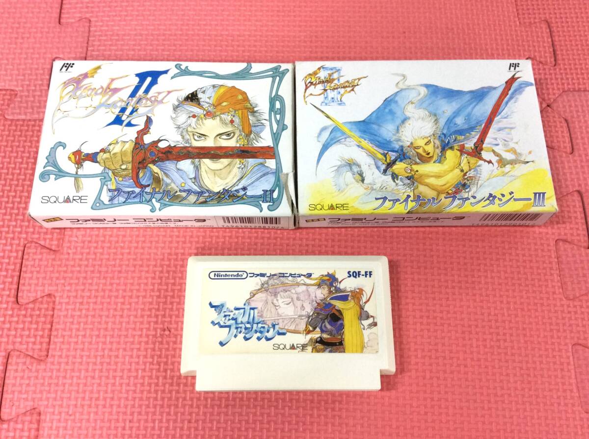 【GM5780/60/0】ファミコンソフト★FINAL FANTASY シリーズ3本セット★FF1/FF2/FF3★FC★ファイナルファンタジー★カセット★RPG★天野喜孝 /【Buyee ...