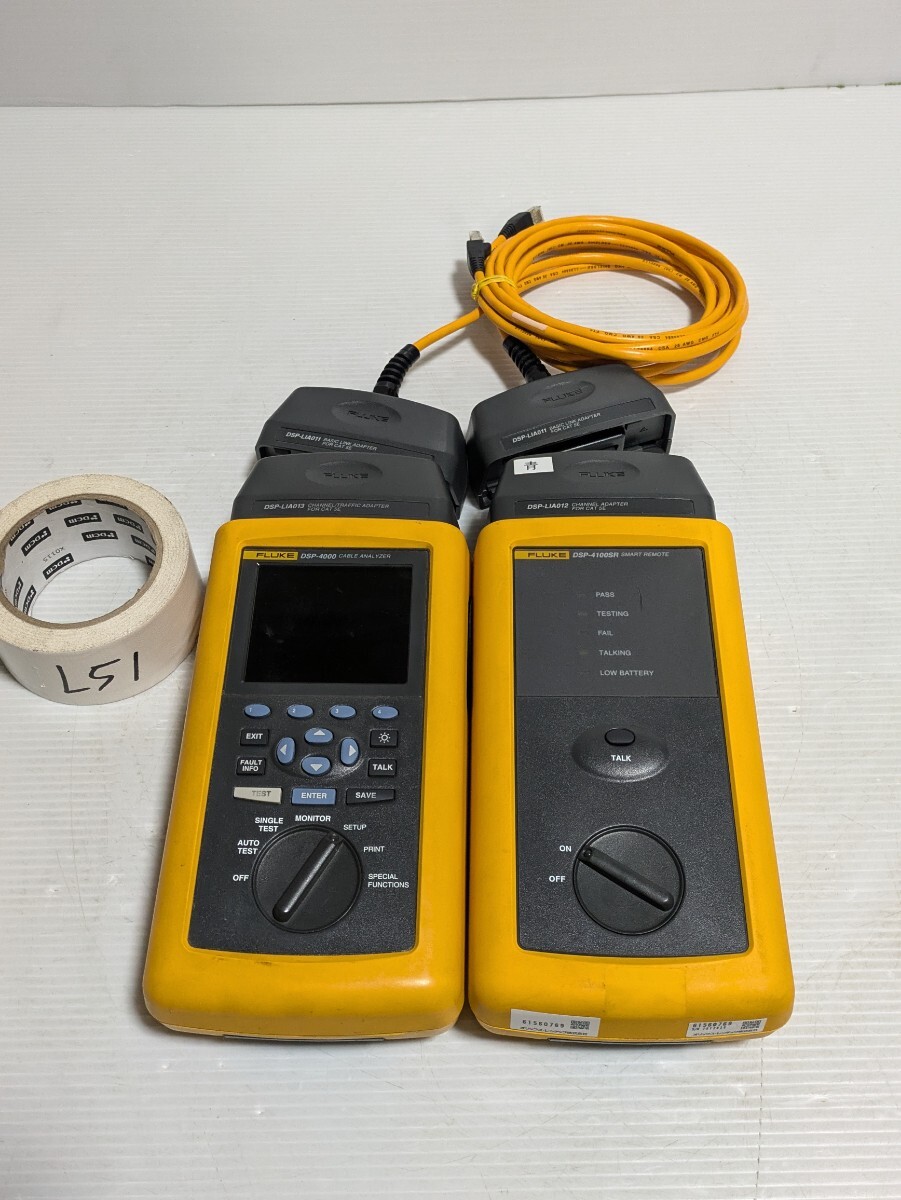 FLUKE DSP-4000 DSP-4100SR DSP-LIA011 DSP-LIA013 DSP-LIA012 DSP-LIA011 ...