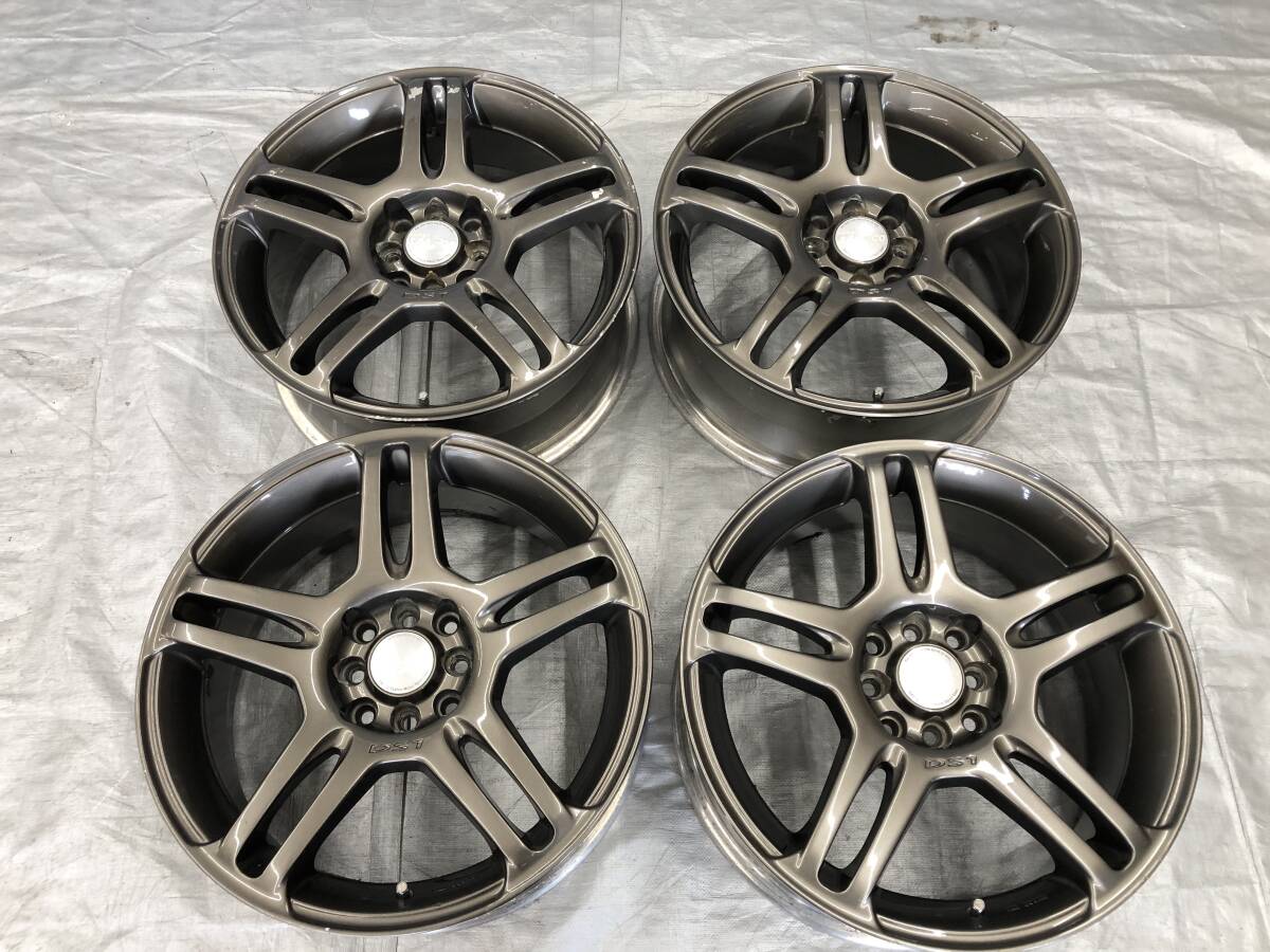 2411-YH6 希少 Racing SPARCO DS1 スパルコ 17インチ 7J +35 100/114.3 4穴 4本セット ...