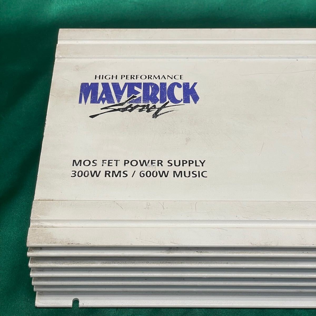 MAVERICK HZ1500 2チャンネル ハイパワーアンプ マーベリック 300W RMS/500W MUSIC カーオーディオ used ...