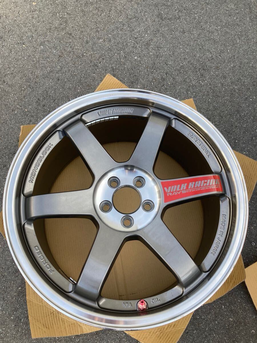 RAYS VOLK Racing TE37SLホイール PGカラー 18インチ 9.5J＋45 5穴PCD100 検索ワード：TRD STI 86 BRZ /【Buyee】 Buyee ...