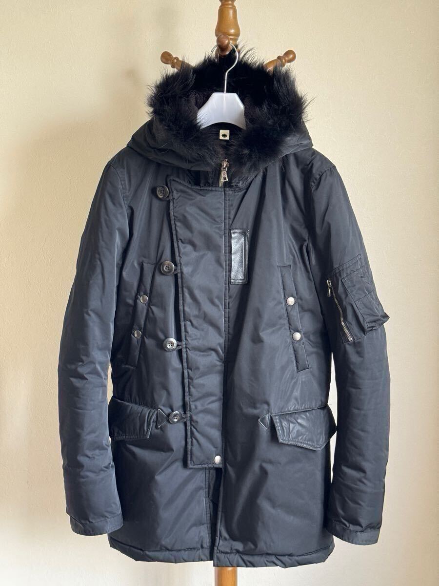 wjk N-3B N3B ジャケット コート Mサイズ ブラック ミリタリー ダウン フライトジャケット レザー ライダース アルファ ジュンハシモト AKM /【Buyee】 Buyee ...