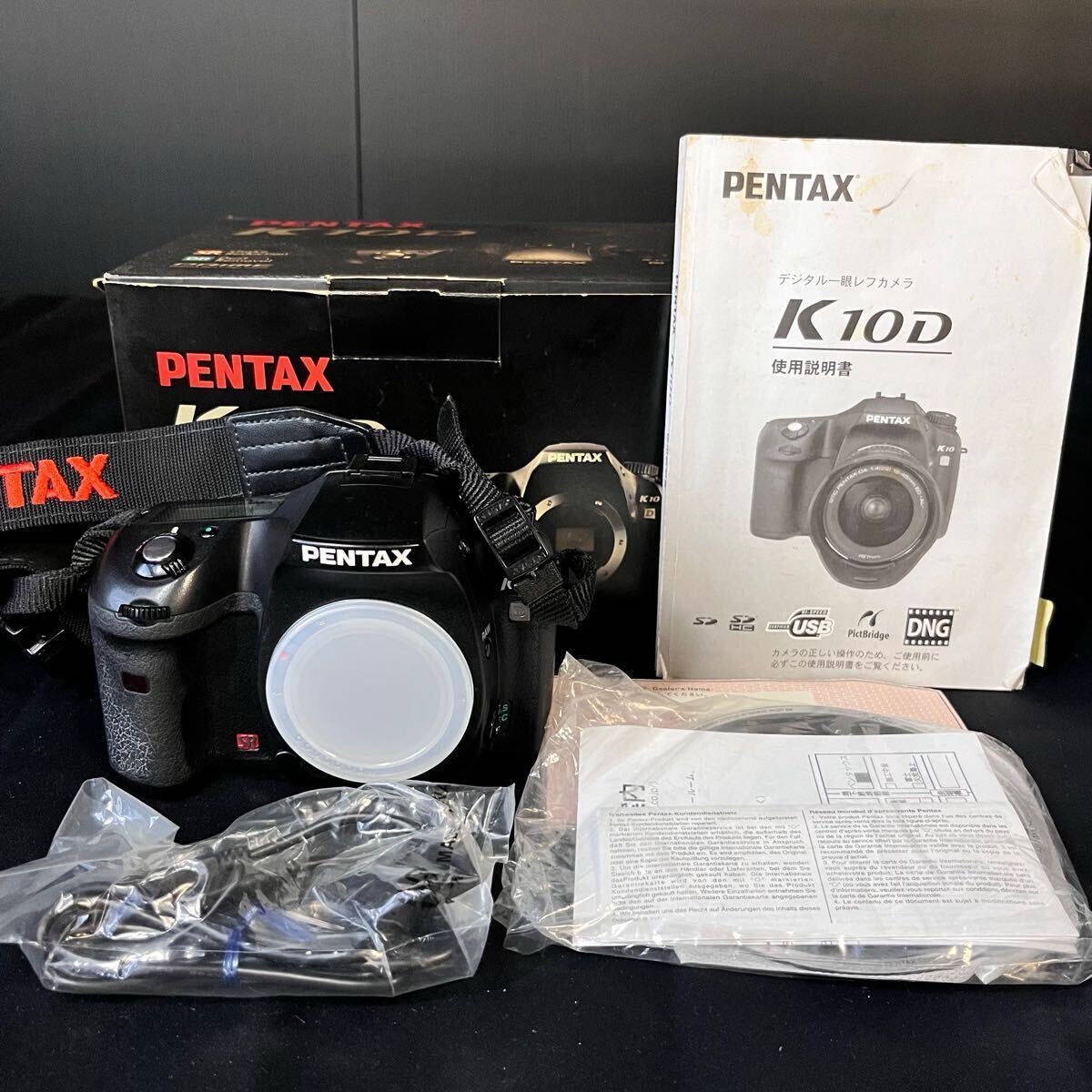 PENTAX ペンタックス K10D デジタル一眼レフカメラ バッテリー 取説 箱付き /【Buyee】 Buyee - Japanese Proxy Service | Buy from ...