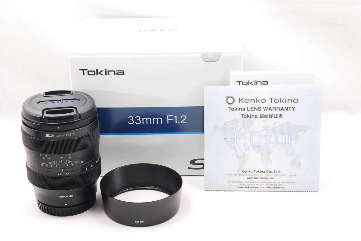 ★未使用★ 即決 トキナー Tokina SZ 33mm F1.2 E フジフィルムXマウント 広角単焦点レンズ （R6-646 ...
