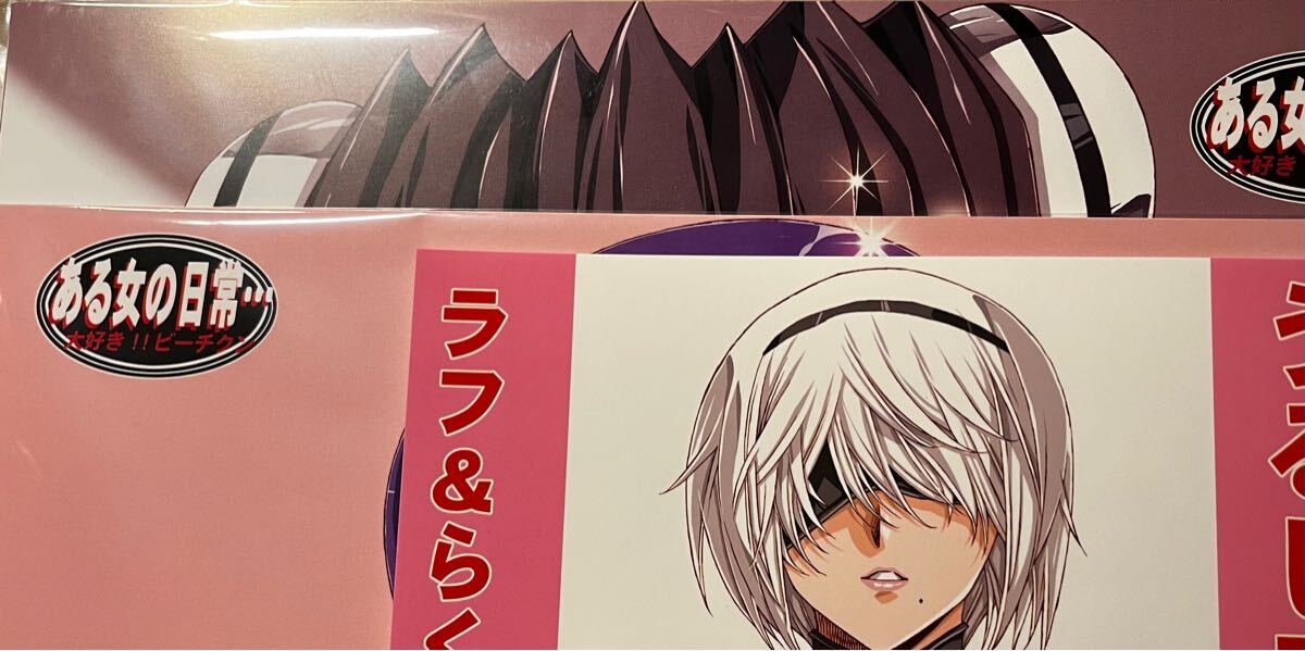 【c105 会場限定 新作 コミケ 冬コミ】 大好き!!ビーチクン ある女の日常 A3ポスター5枚セットA・B コミックマーケット105 ...