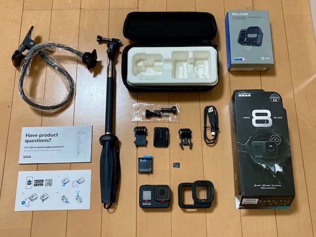 美品【送料無料】GoPro HERO8 BLACK 完備 ゴープロ8 ヒーロー ブラック 大量 アクセサリー付き CHDHX-802-FW /【Buyee】 Buyee - Japanese ...