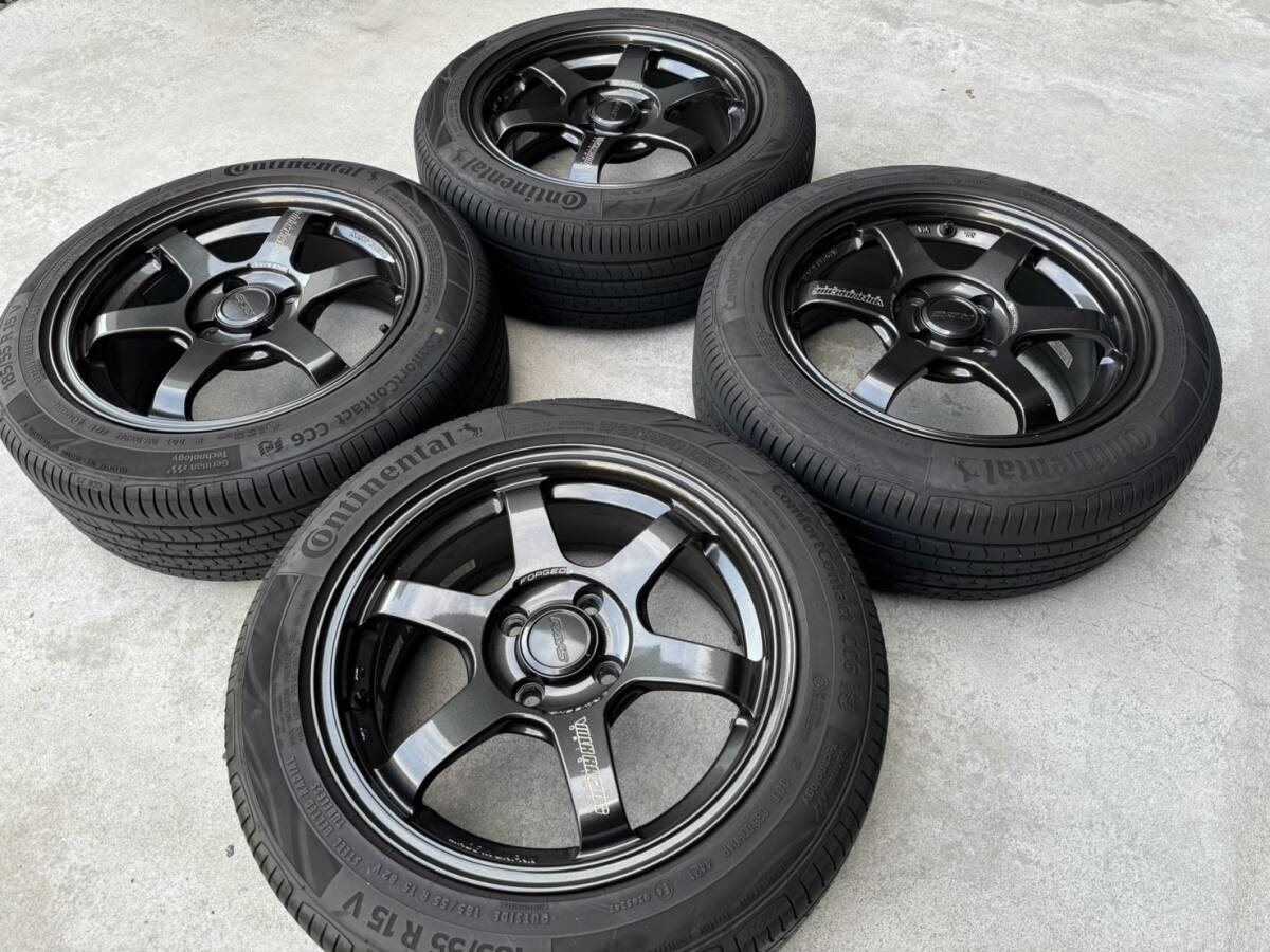 ★★美品 即納4本セット レイズ RAYS TE37 sonic フェイス3 15×6.5j+36 4H×100 185/55/15★★ /【Buyee】 Buyee - Japanese ...