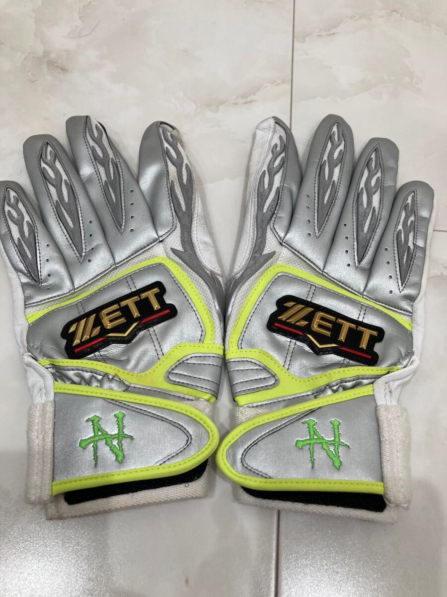 プロ野球選手 実使用 バッティンググローブ 選手支給品 手袋 グラブ ZETT プロステイタス オリックス /【Buyee】 Buyee - Japanese Proxy Service ...