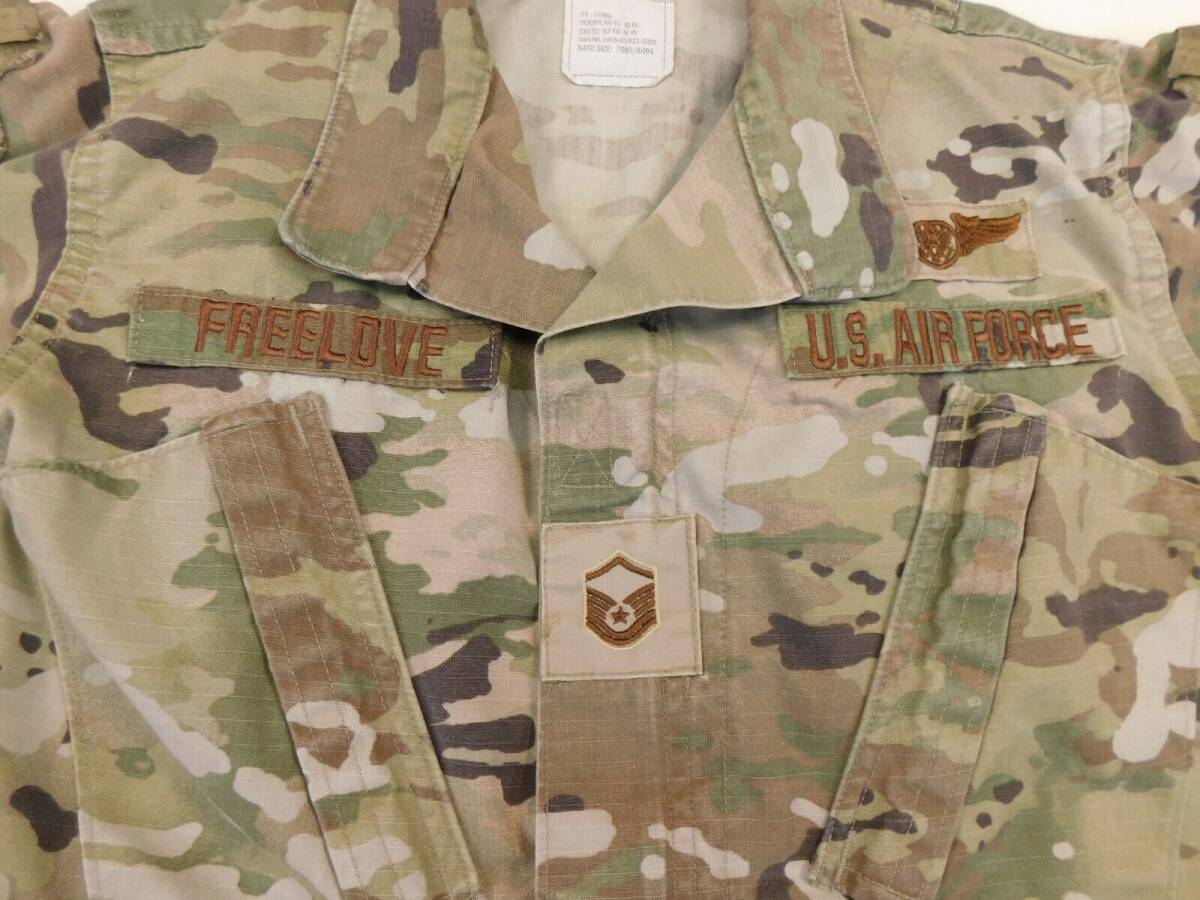 US Air Force MSgt Combat Coat 33 Long Female Camo OCP Multicam Ripstop Uniform 海外 即決 /【Buyee ...