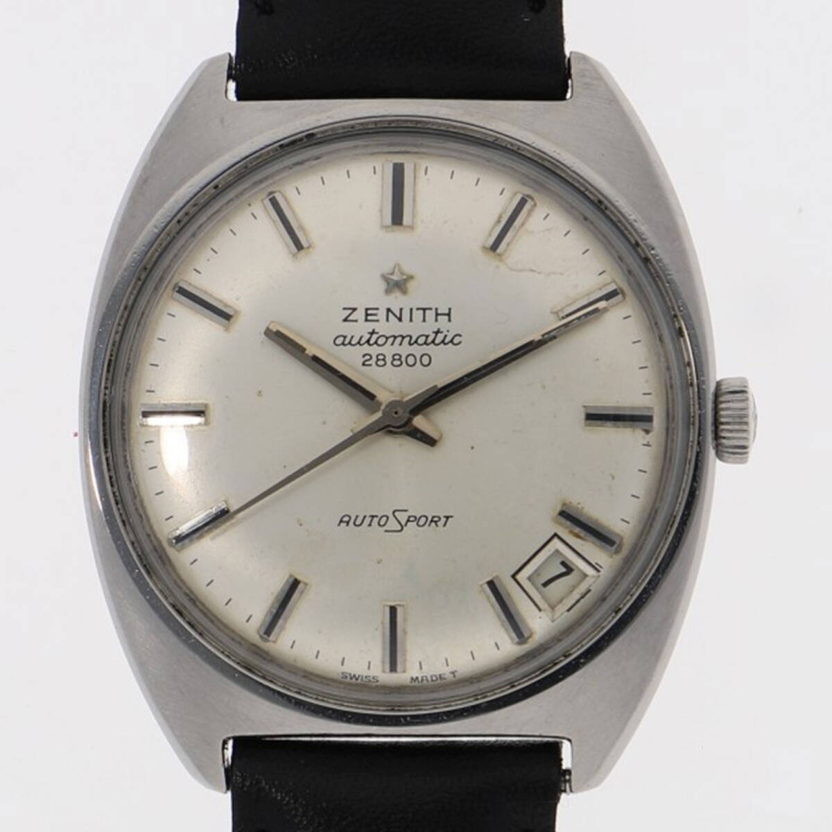 ZENITH ゼニス 28800 オートスポーツ シルバーダイヤル SS/レザー 自動巻き メンズ【121010】 /【Buyee】 Buyee - Japanese Proxy ...