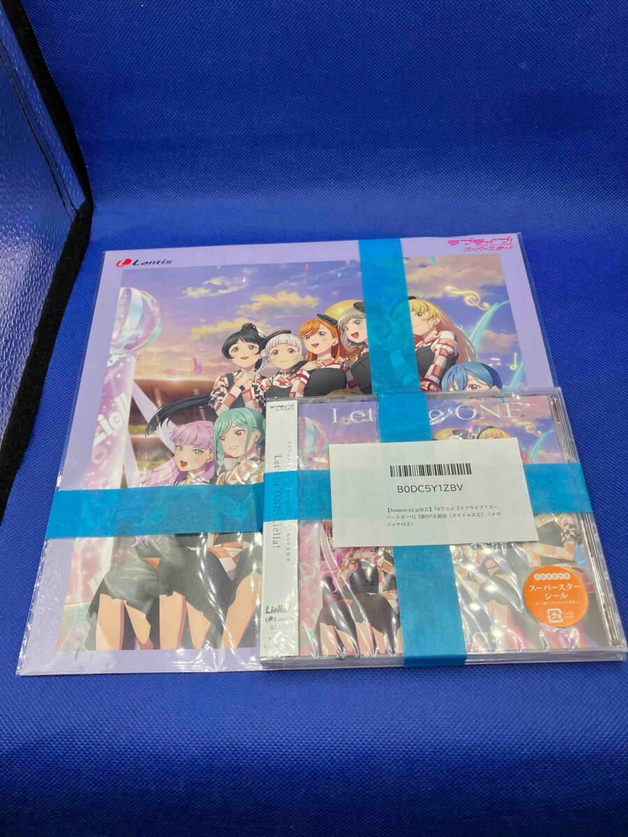 Liella! CD TVアニメ『ラブライブ!スーパースター!!』3期OP主題歌「Let's be ONE」 未開封 メガジャケ付き 初回生産特典 シール /【Buyee】 Buyee ...