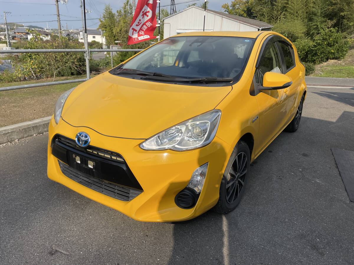 トヨタ アクア H27/12 NHP10 グレードS 実走行 ハイブリッド 低燃費 Bluetooth シートヒーター /【Buyee】 Buyee - Japanese Proxy ...