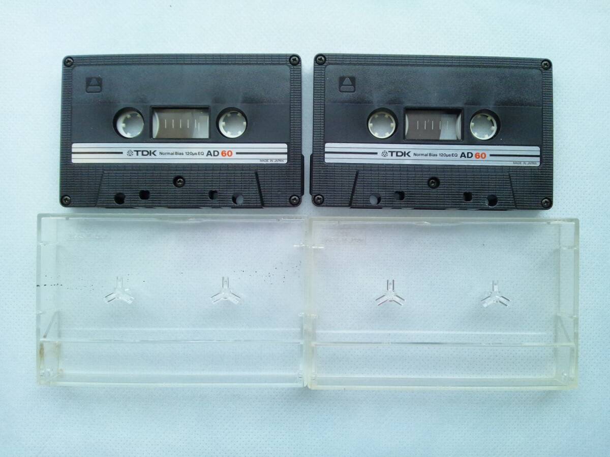カセットテープ TDK AD60 x 2本 (TYPE I NORMAL POSITION) ① /【Buyee】 Buyee ...