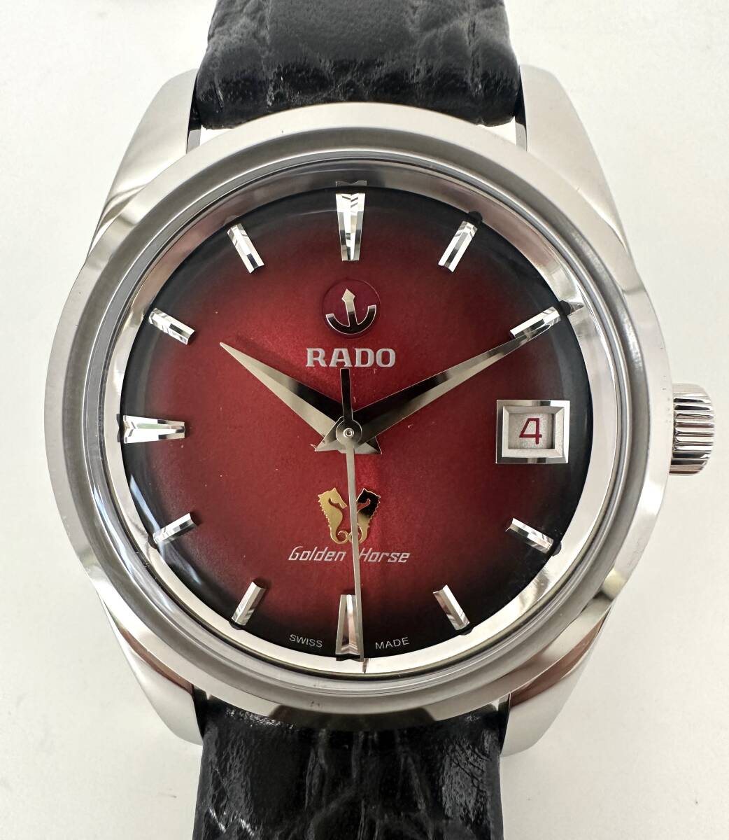 新品未使用☆RADO(ラドー）腕時計 Golden Horse (ゴールデンホース)世界限定 1957本、自動巻き、R33930355 ...