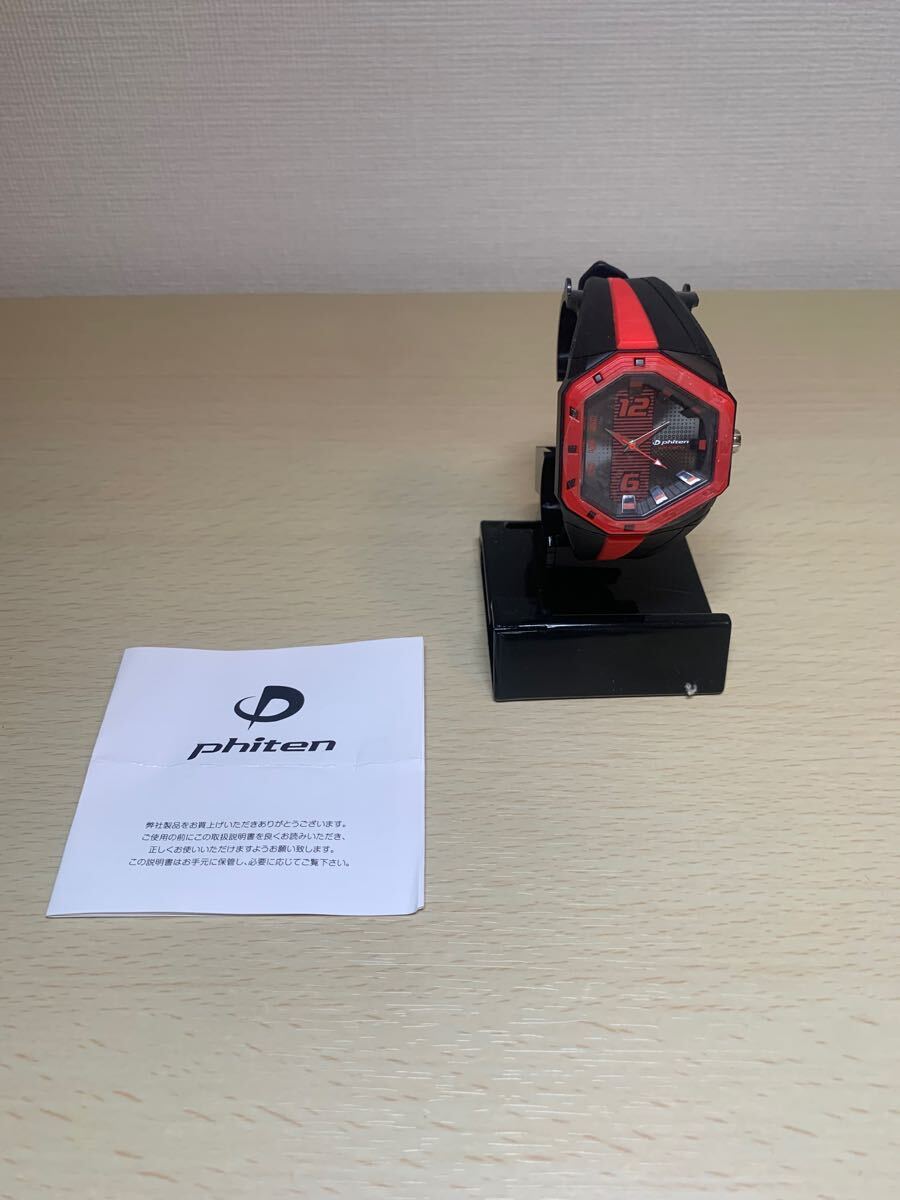 現状品 phiten ファイテン 腕時計 赤×黒 /【Buyee】 Buyee - Japanese Proxy Service | Buy from Japan!