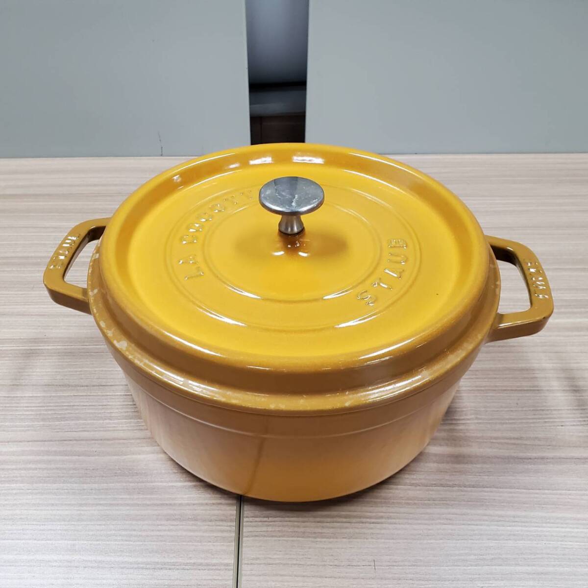 24品/A047474-2/R125-301/KH5000 STAUB ストウブ ピコ・ココット 鍋 24cm ラウンド /【Buyee ...