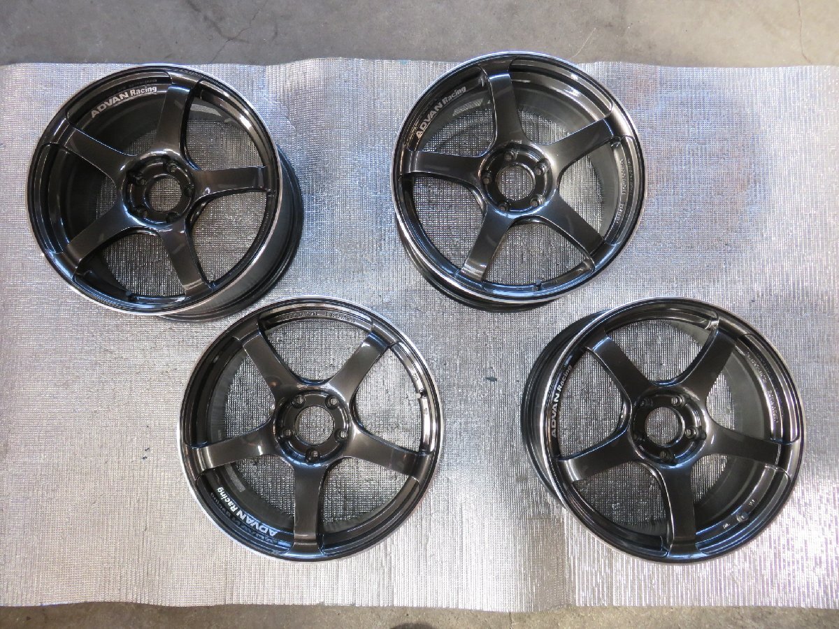 YOKOHAMA ADVAN RACING TC-4 18インチ 8J +45 PCD114.3 5H 4本 TC4 中古品 FD2等 /【Buyee】 Buyee - Japanese ...