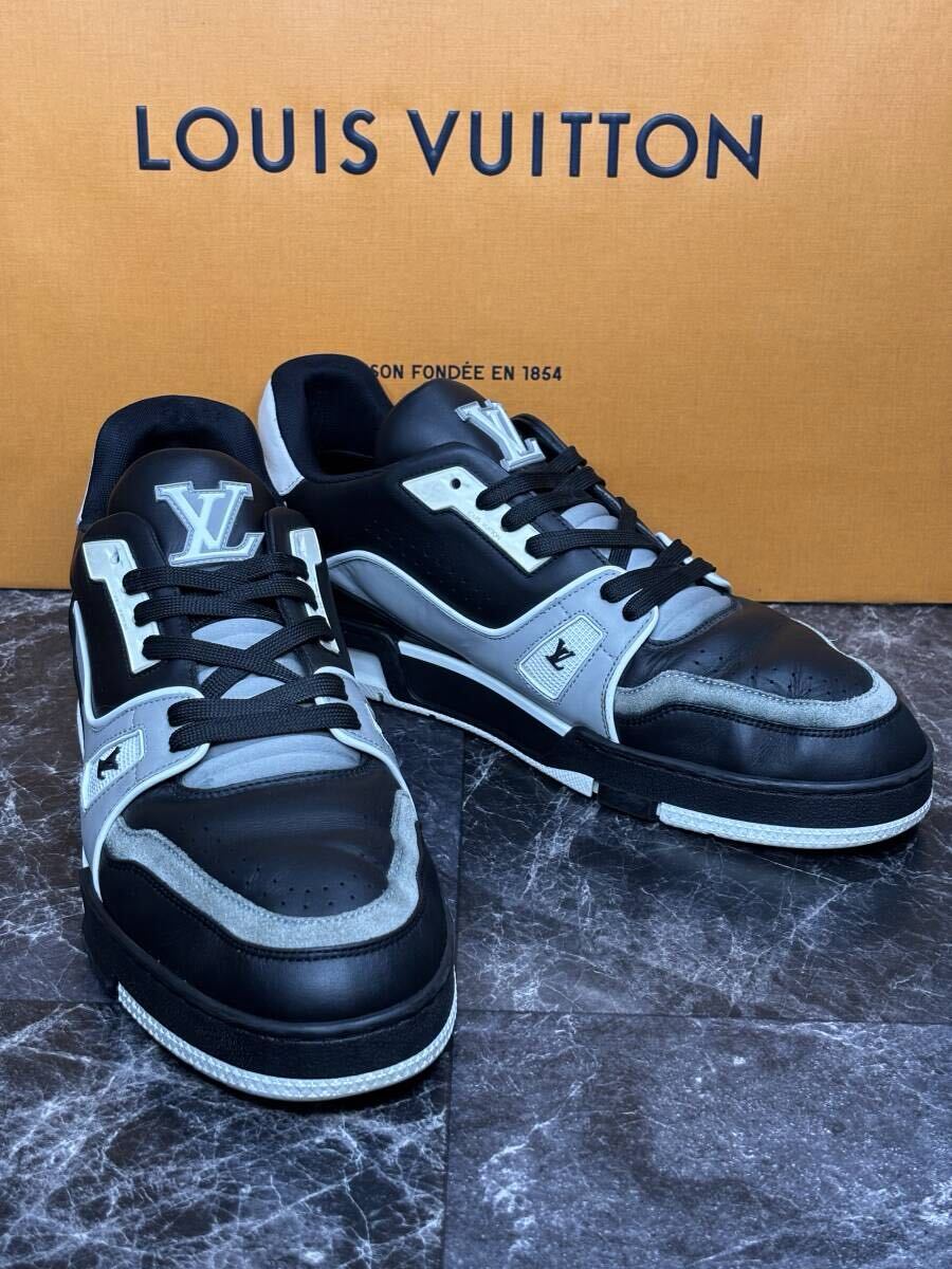 激安！1円～ルイ・ヴィトン！超豪華！！『LVロゴ・レザー・スニーカー/靴 』美品！！ /【Buyee】 Buyee - Japanese Proxy Service | Buy from Japan!