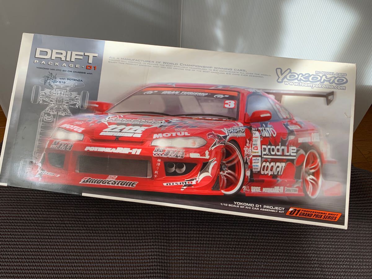 ヨコモ ドリフトパッケージ-D1 Team BOSS with POTENZA S15 キット シルビア YOKOMO DRIFT ...