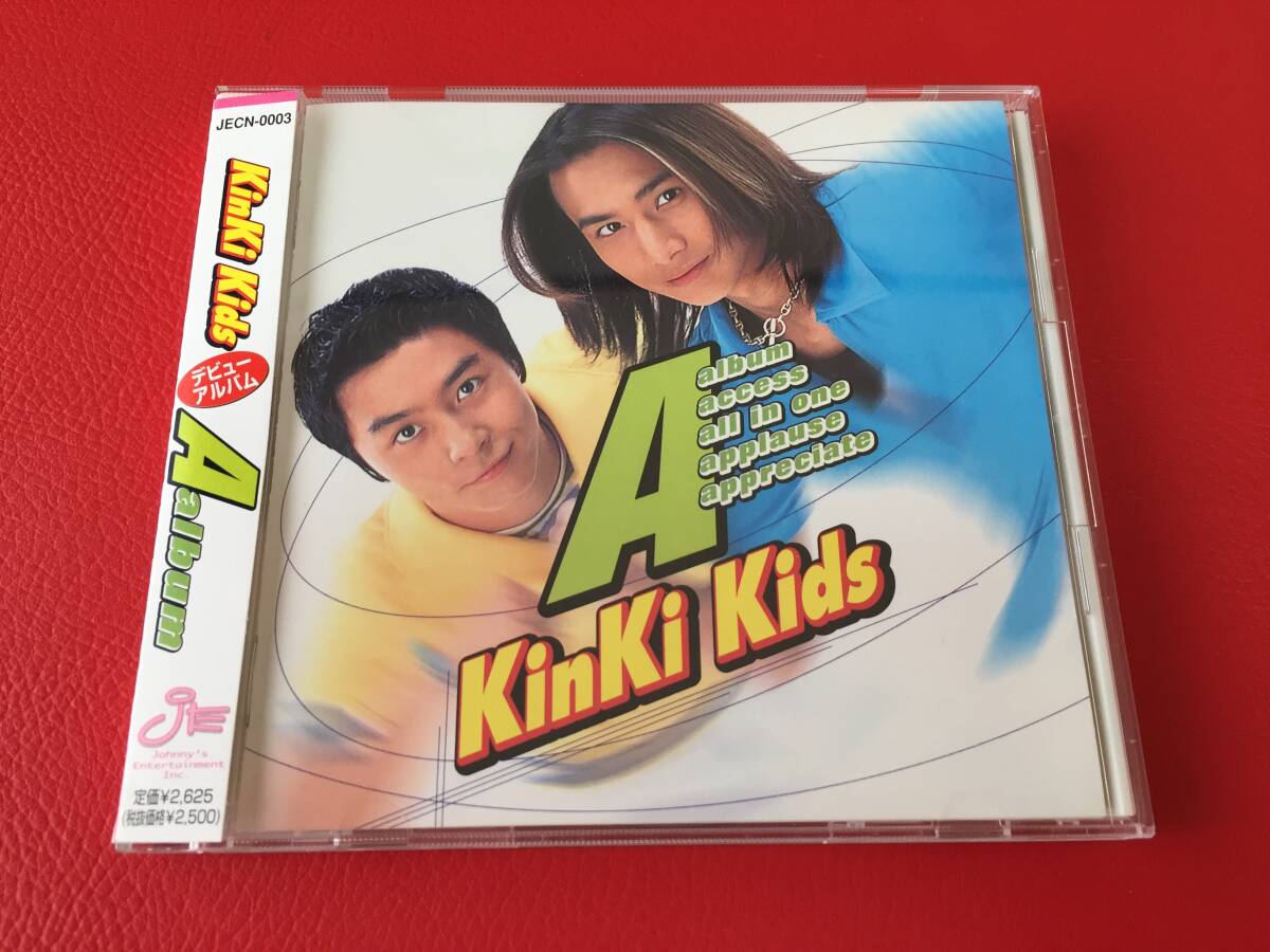 Kinki Kids/A album/デビューアルバム/帯付き/CD/JECN-0003 ＃W20YY1 /【Buyee】 Buyee - Japanese Proxy Service ...