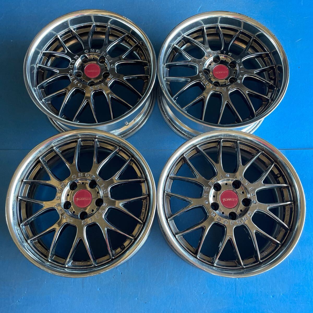 SSR Vienna Fellini LM-9 SSR ヴィエナ フェリーニ LM-9 18×7.5J ET+35/+44 PCD114.3-5穴 ハブ径約74mm ホイール4本セット ...