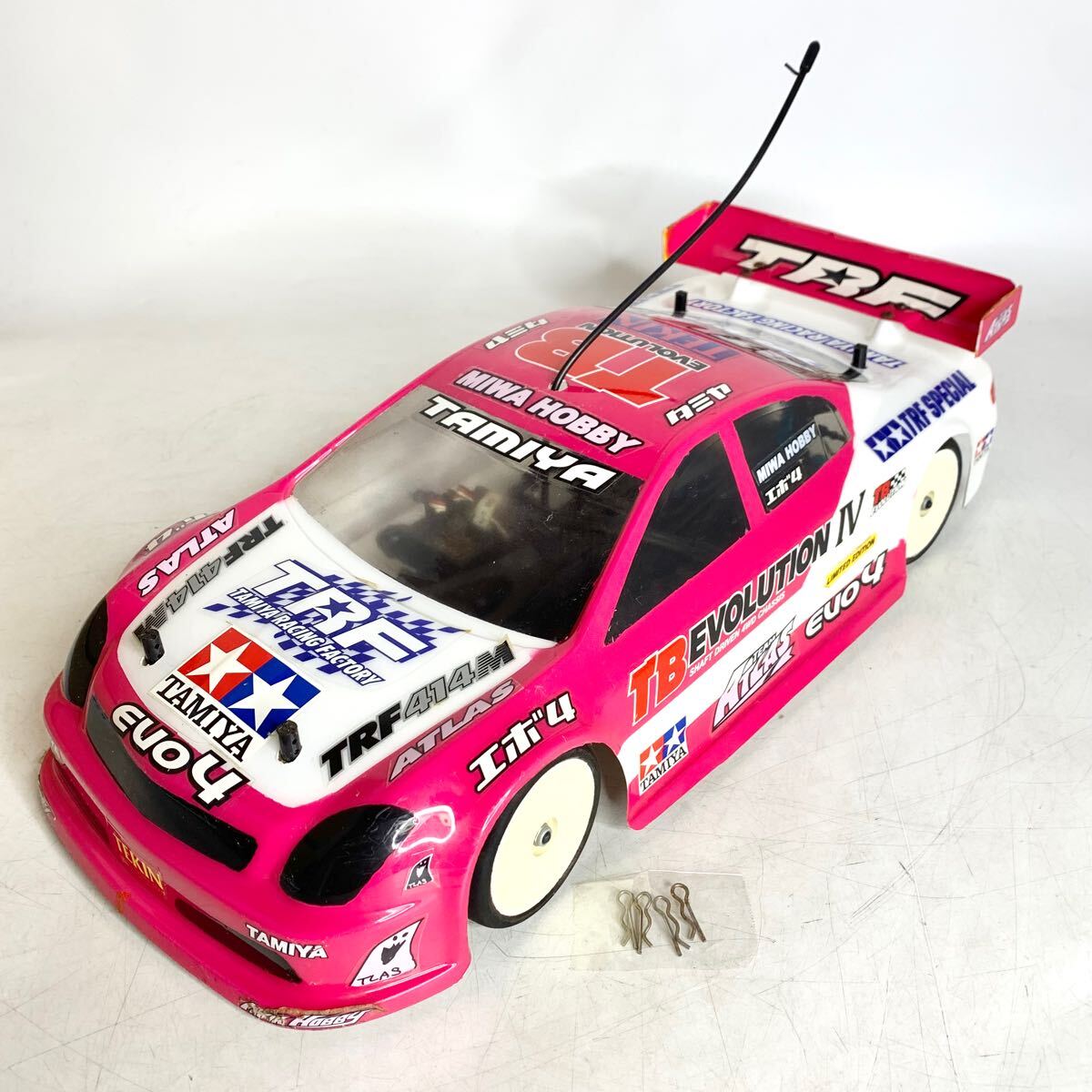 タミヤ TRF414M EVO4 TBエボリューション4 エボ4 TAMIYA RC ラジコン ボディ シャーシ セット ジャンク /【Buyee】 Buyee - Japanese ...