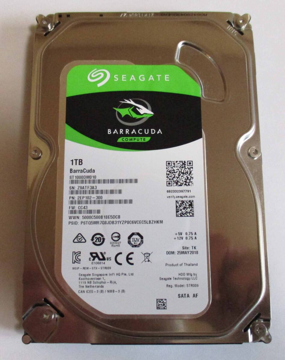 【SEAGATE BarraCuda】1TB 内蔵HDD /【Buyee】 Buyee - Japanese Proxy Service ...