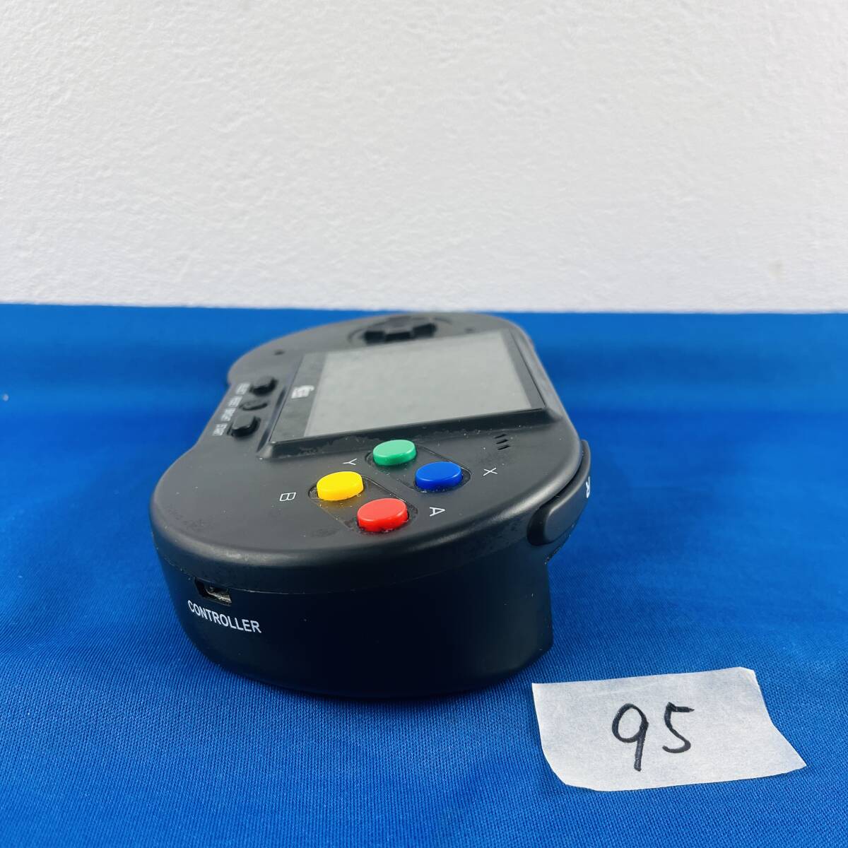 (ヤ)95【動作未確認】GAME JOY POKE FAMI DX 携帯型SFC互換機 ポケファミデラックス BLACK EDITION 本体 ...