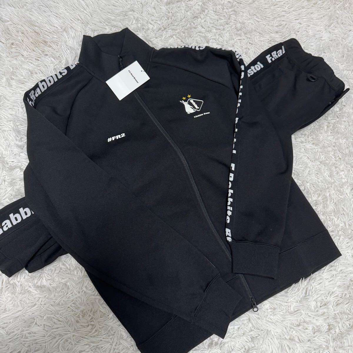新品未使用 FCRB #FR2 コラボ トラックジャケット セットアップ L ジョガーパンツ 極希少 エフシーアールビー エフアールツー 上下 /【Buyee】
