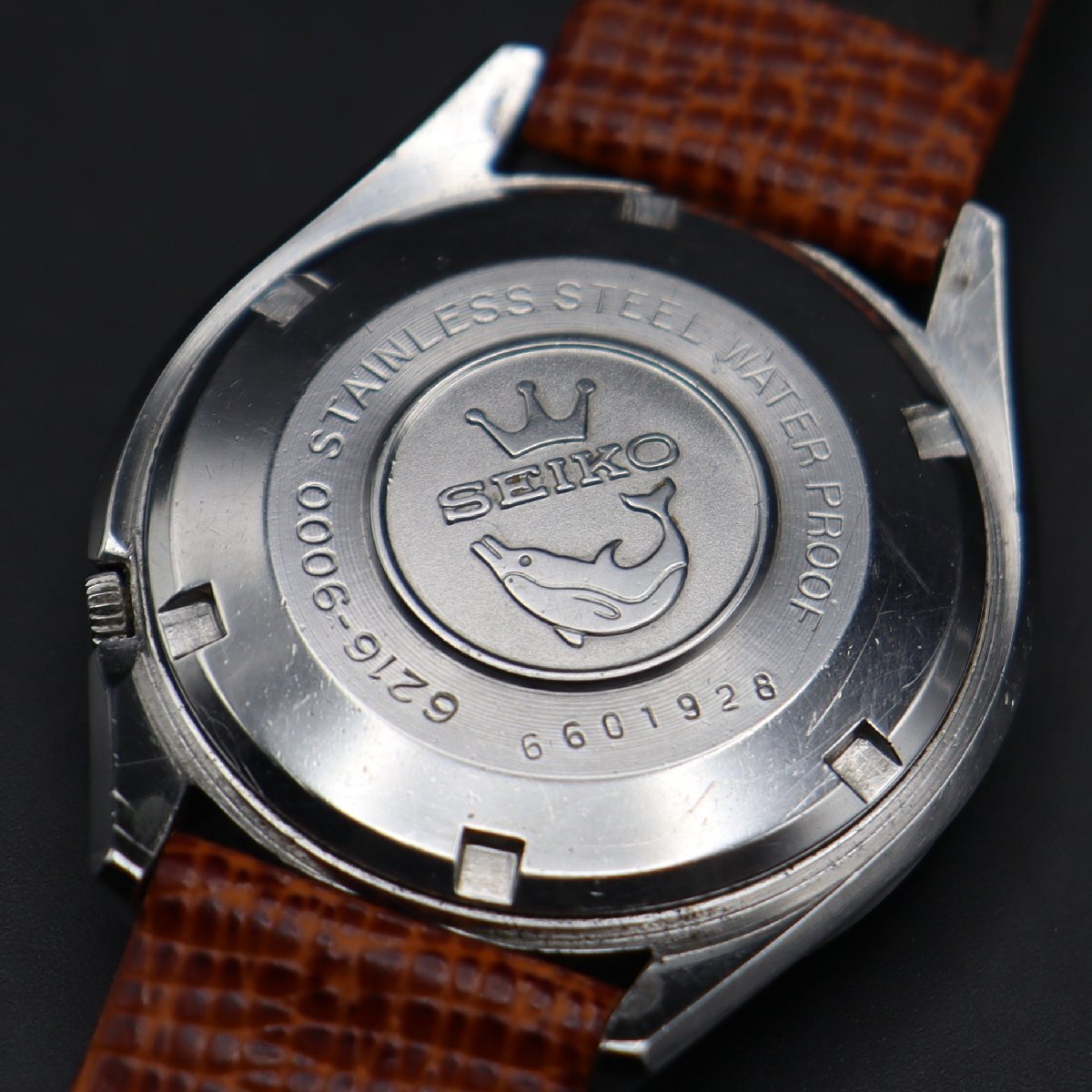希少 Seikomatic セイコーマチック ウィークデーター 39石 6216-9000 自動巻き イルカ王冠マーク 1966年 デイデイト ...